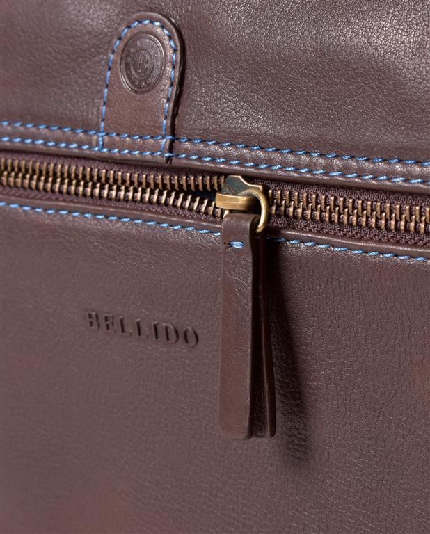 Infinityjavea.es. Porta documentos de piel de vacuno color marrón